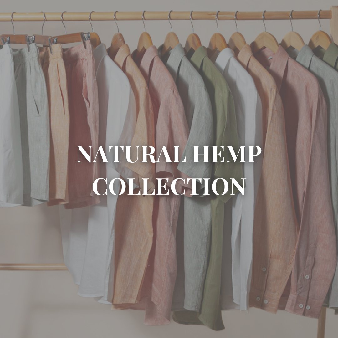Natural Hemp Collection from Mr. Linen Co – MR. LINEN CO